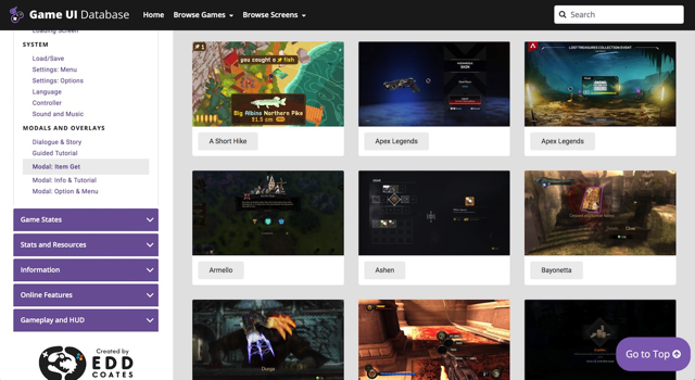 ゲーム開発者必見！？様々なゲームのUIデザインをまとめたサイト「Game UI Database」がオープン！ - レトロゲームたちVS最新ゲームたち